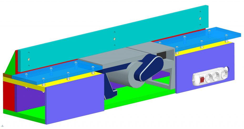 Homemade benchtop jointer — Free Plans and 3D model