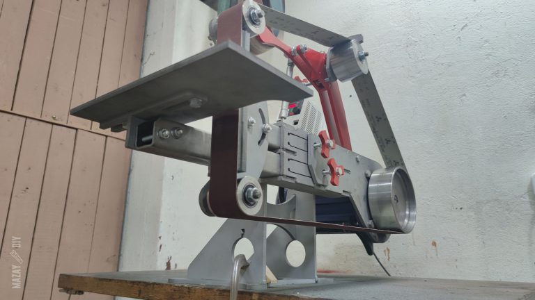 Homemade 2x72 belt grinder for Knife Making — Free Plans