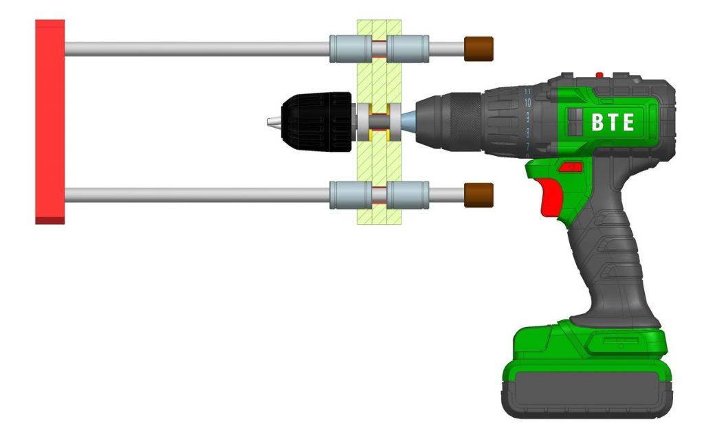 DIY Straight Hole Drill Guide Jig — Free plans and 3D model