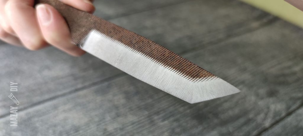 Homemade filing jig for knife blades — Free Plans