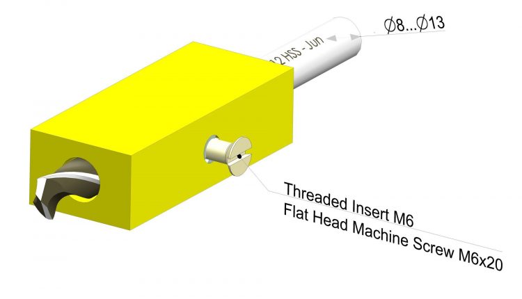 DIY Drill Bit sharpening jig — Free plans, 3D model and measurements